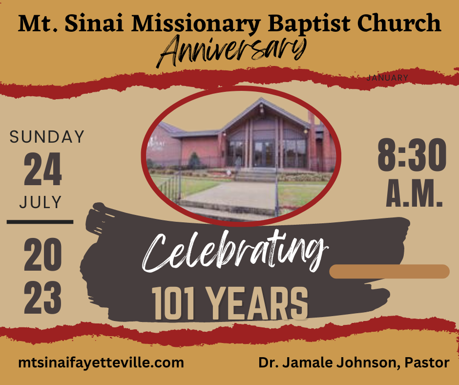 Home - Mt Sinai Missionary Baptist Church